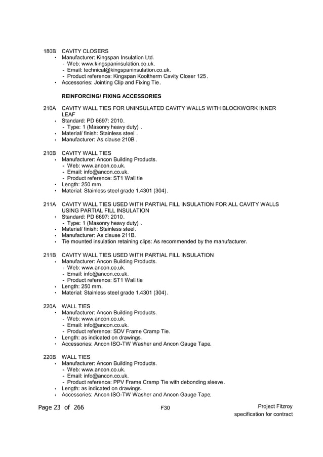 Nbs specification (updated for contract) | PDF | Australian Rules ...