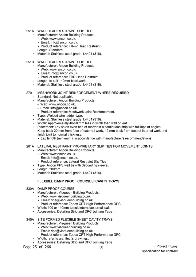 Nbs specification (updated for contract) | PDF | Australian Rules ...