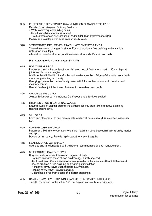 Nbs specification (updated for contract) | PDF | Australian Rules ...
