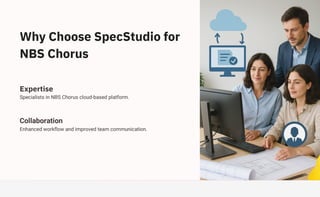 Professional NBS Specification Writing with NBS Chorus | PPT