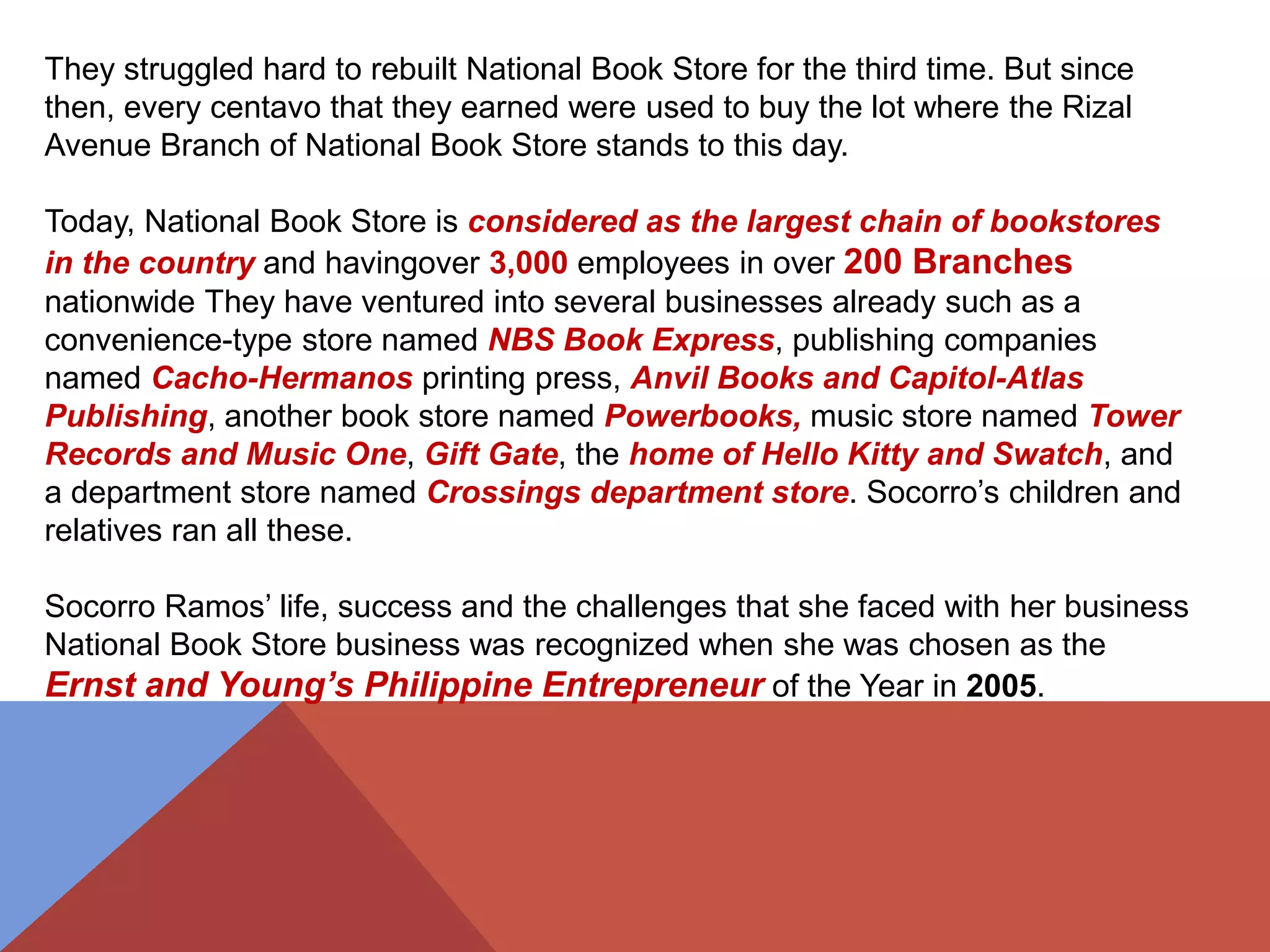 Success Story of National Book Store (NBS) | PPTX