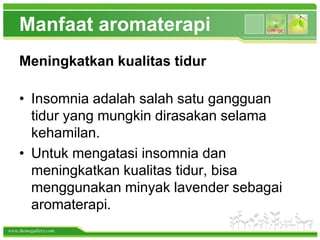 Nbt 1 aromaterapi fwg | PPTX