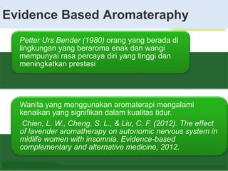 Nbt 1 aromaterapi fwg | PPTX