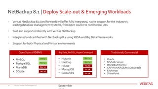 AWSome Insider's View of NetBackup 8.1 | PPT