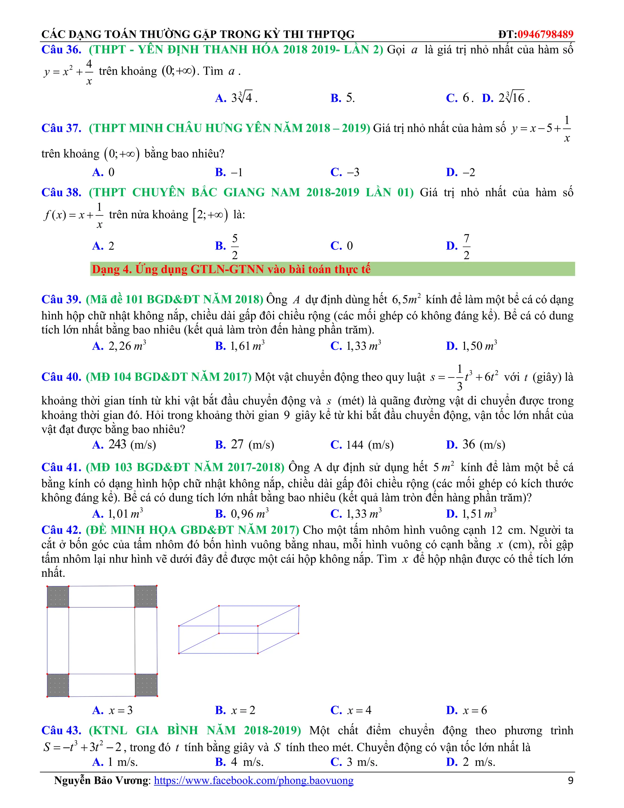 [NBV]-CHUYÊN ĐỀ 3. GTLN-GTNN CỦA HÀM SỐ (CÓ ĐÁP ÁN CHI TIẾT).pdf