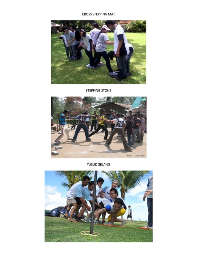 Contoh Games dan permainan outbound training | PDF