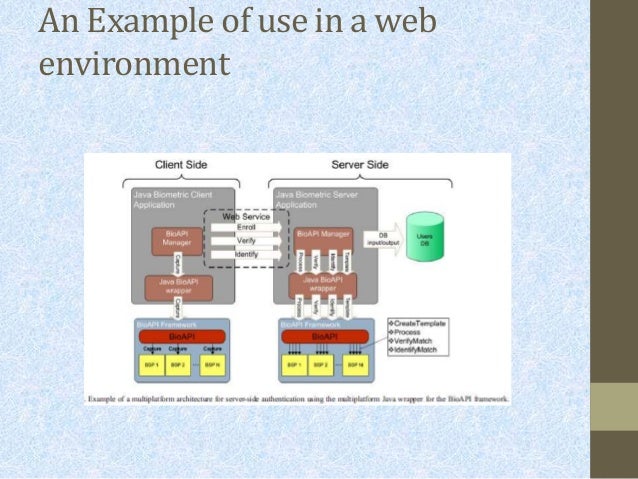 A multiplatform Java wrapper for the BioAPI framework