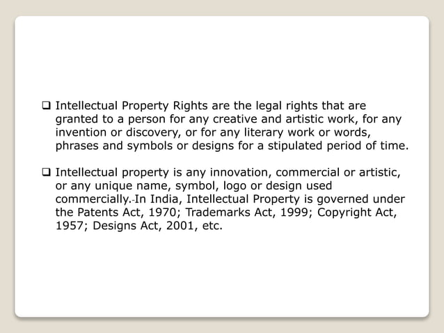 FACTOR AFFECTING ON INTELLECTUAL PROPERTY VIOLATION & PENALTIES ROLE OF ...
