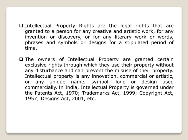 FACTOR AFFECTING ON INTELLECTUAL PROPERTY VIOLATION & PENALTIES ROLE OF ...