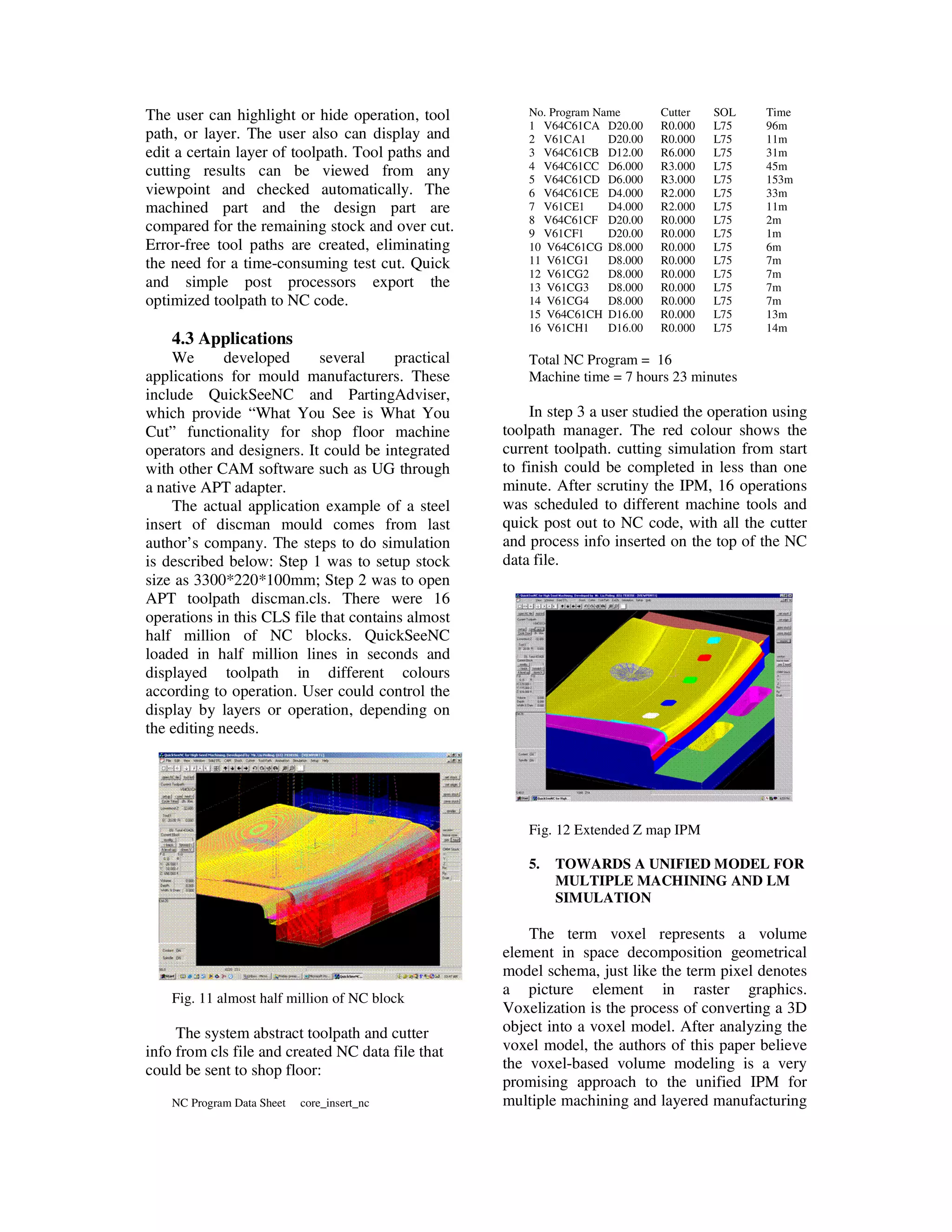 Nc verification and re processing for collaborative machining | PDF