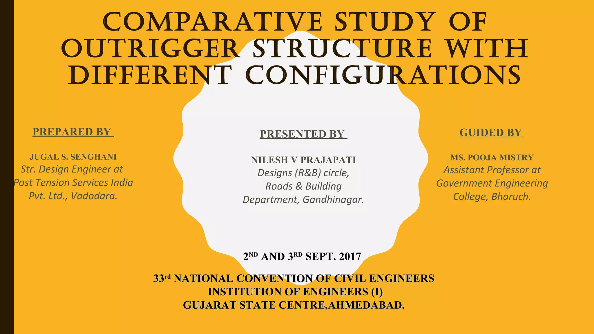 COMPARATIVE STUDY OF OUTRIGGER STRUCTURE WITH DIFFERENT CONFIGURATIONS ...