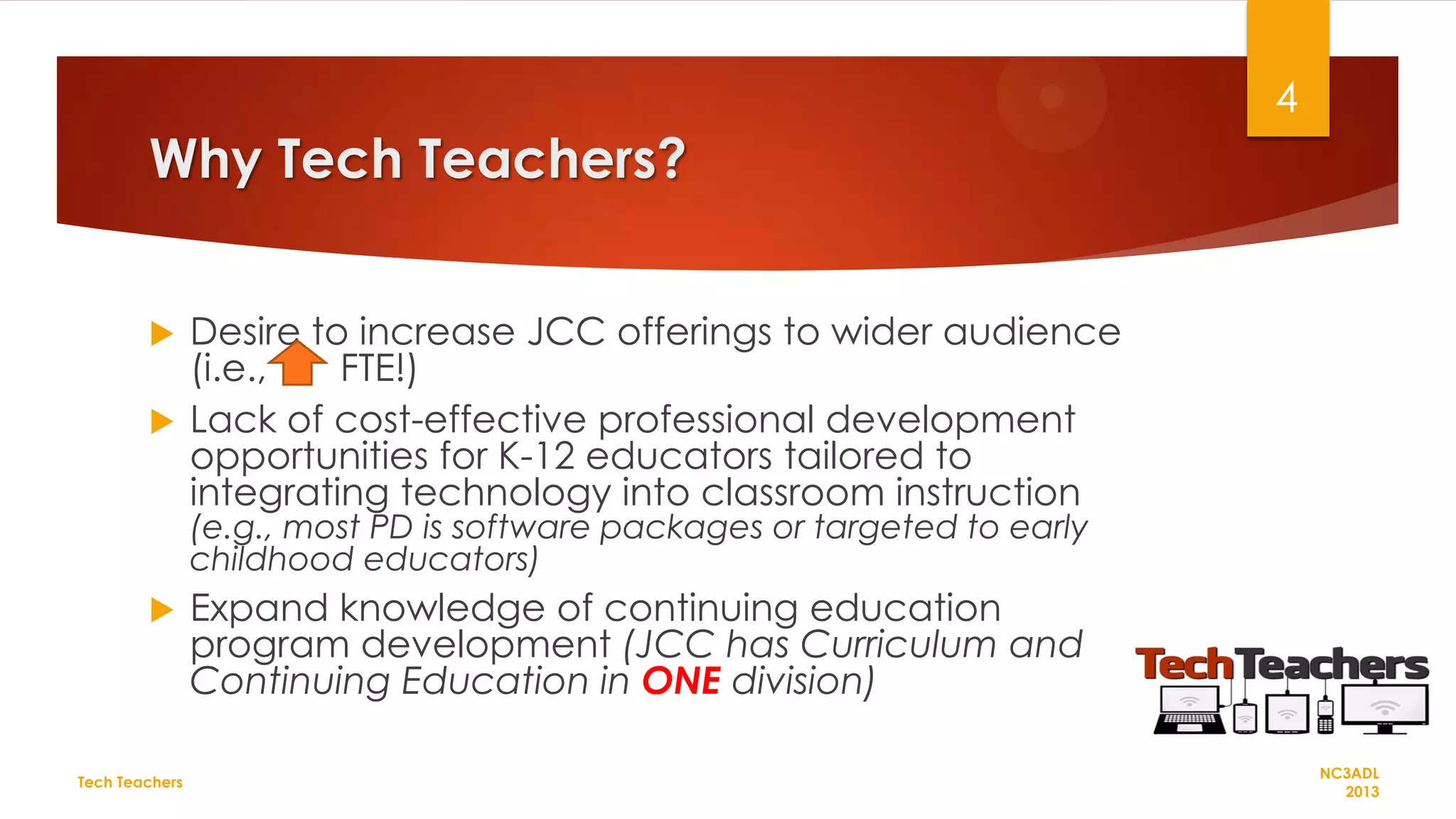 Nc3 adl presentations tech teachers | PPT
