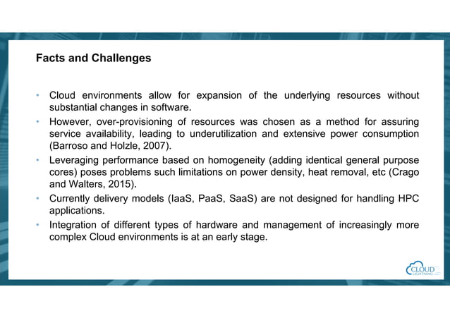 Simulating Heterogeneous Resources in CloudLightning | PPT