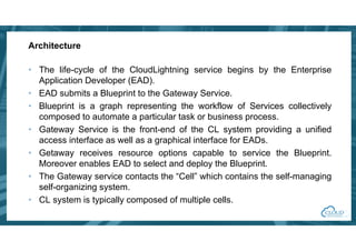 Simulating Heterogeneous Resources in CloudLightning | PPT