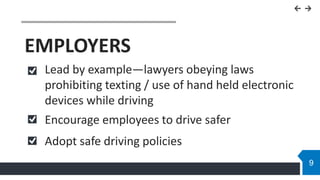 Distract Driving - Ethics & Professionalism | PPTX | Parenting Teens ...