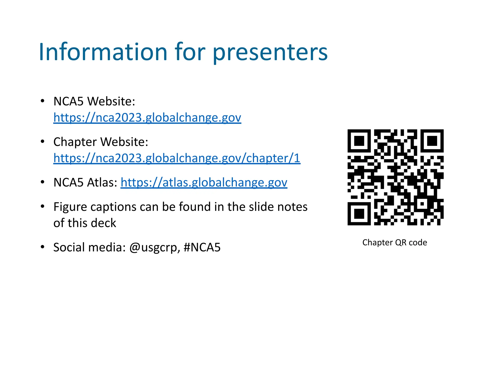 US Fifth National Climate Assessment | PPT