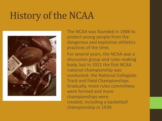 NCAA | PPTX