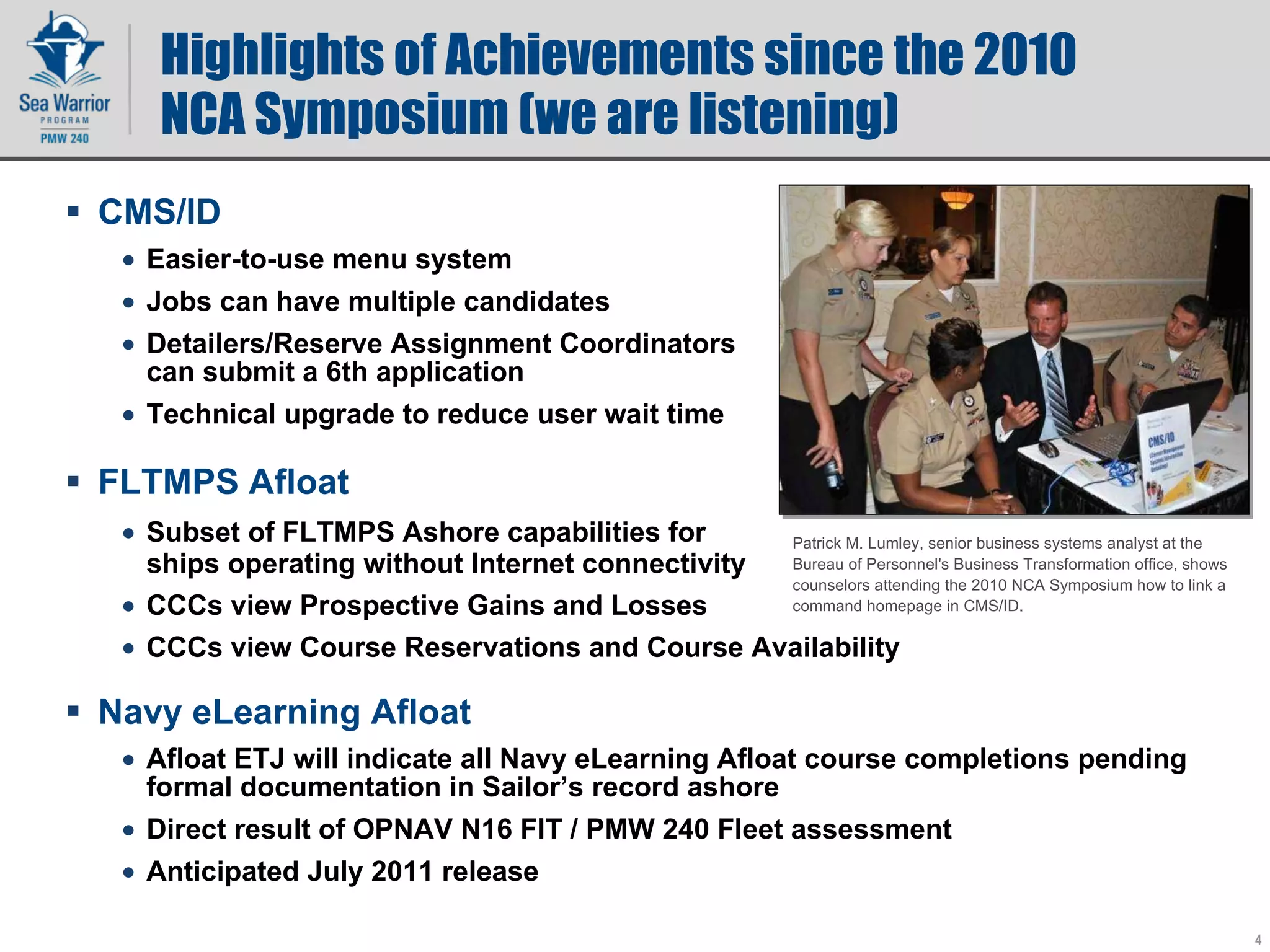 Nca brief seawarrior | PPT