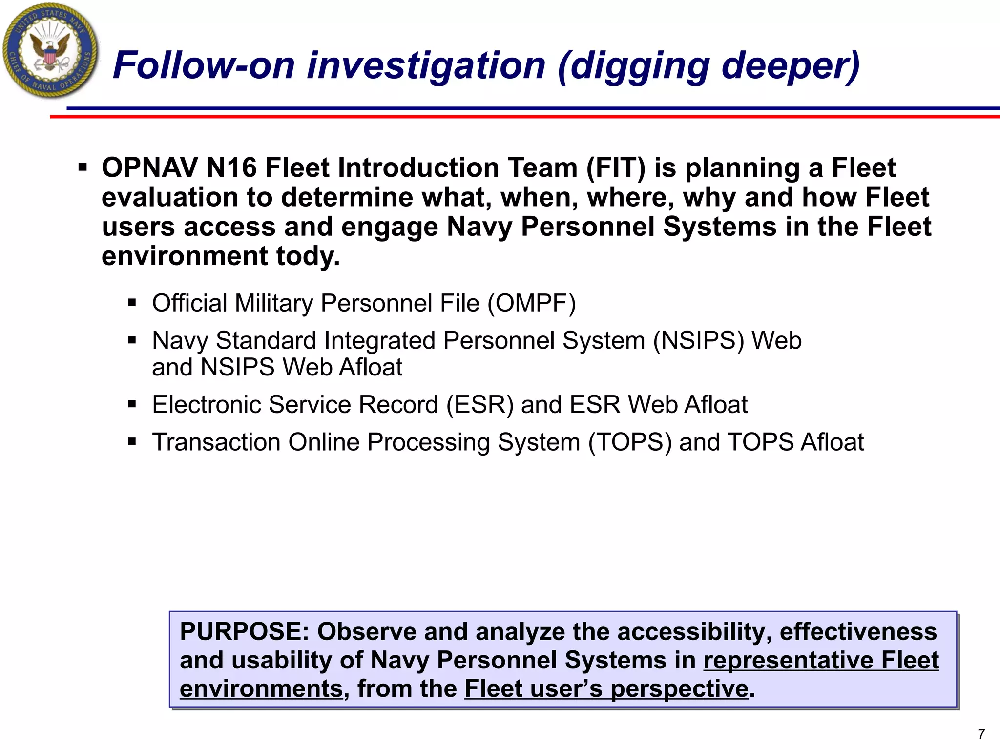 Nca brief seawarrior | PPT