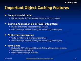 NCache 3.8 SP3 | PPT