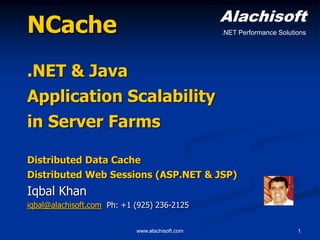 Application Scalability in Server Farms - NCache | PPT