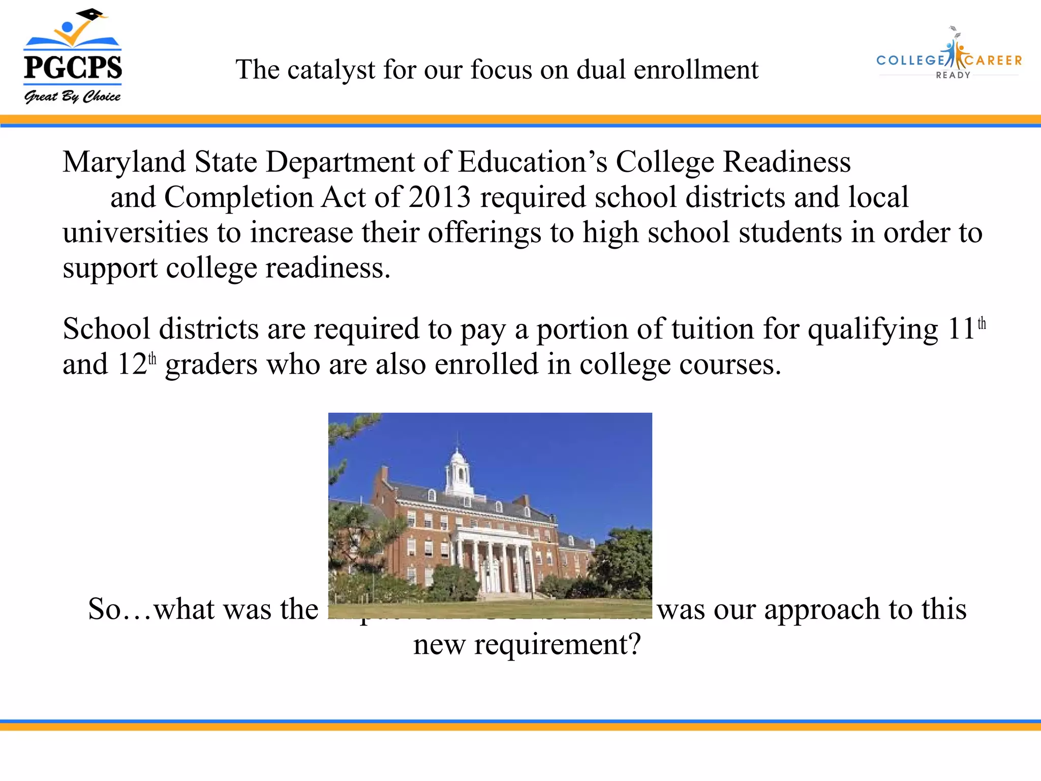 NCAC Conference Presentation - Innovative Pathways to College and ...