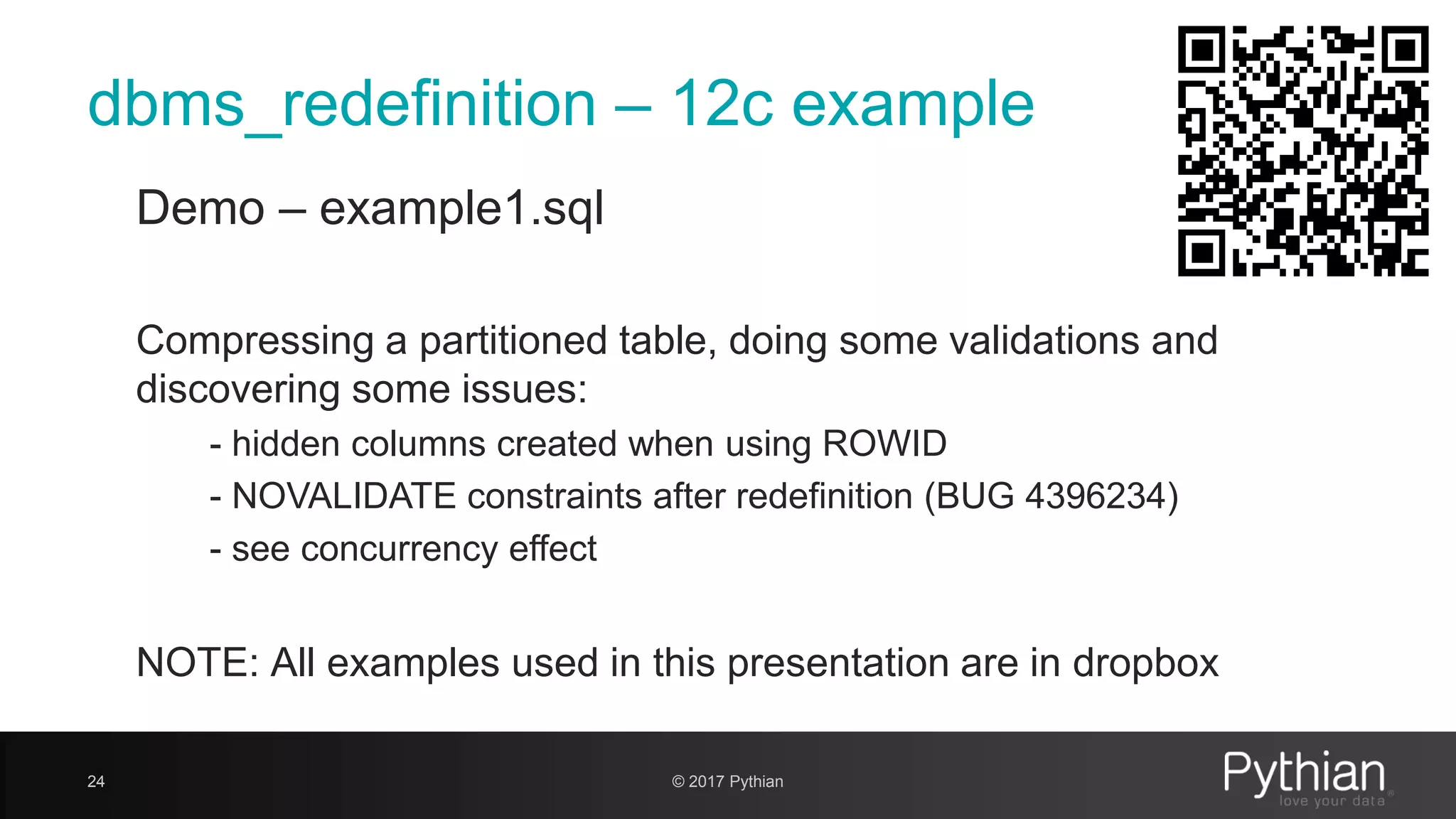 Redefining tables online without surprises | PDF
