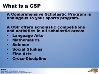 Creating a Comprehensive Scholastic Program in Your School | PDF
