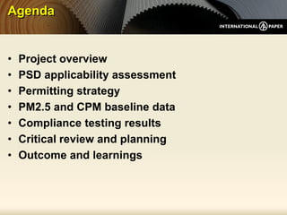 Potential PM2.5 and CPM Pitfalls in Permitting, Testing, and Compliance ...