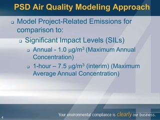 1-Hour NO2 NAAQS Air Quality Modeling | PPTX | Indoor Environmental ...