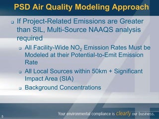 1-Hour NO2 NAAQS Air Quality Modeling | PPTX | Indoor Environmental ...