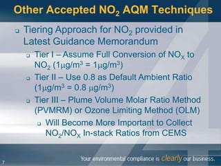 1-Hour NO2 NAAQS Air Quality Modeling | PPTX | Indoor Environmental ...