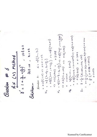 Numerical computing assignment 1 | PDF