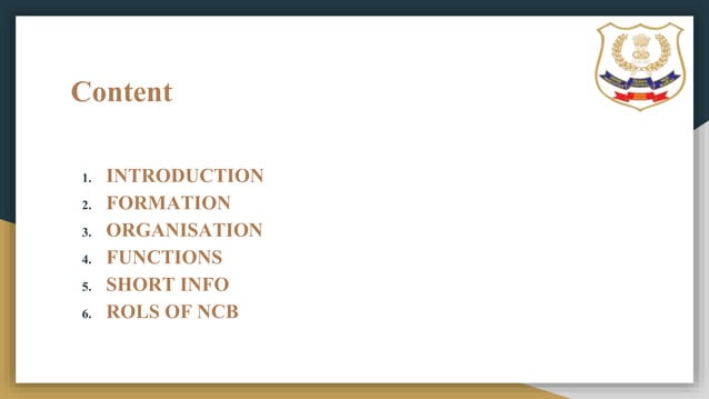 NCB-Narcotics Control Bureau | PPTX | Substance Abuse | Diseases and ...