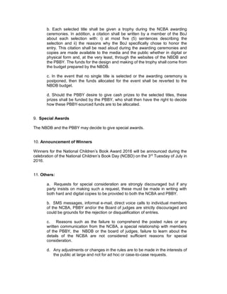 Ncba 2016 guidelines | PDF