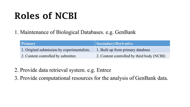 NCBI | PPT