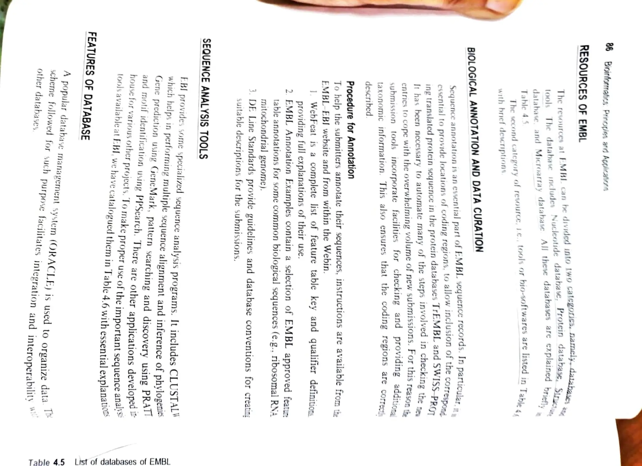 ncbi embl notes bioinformatics unit notes | PDF