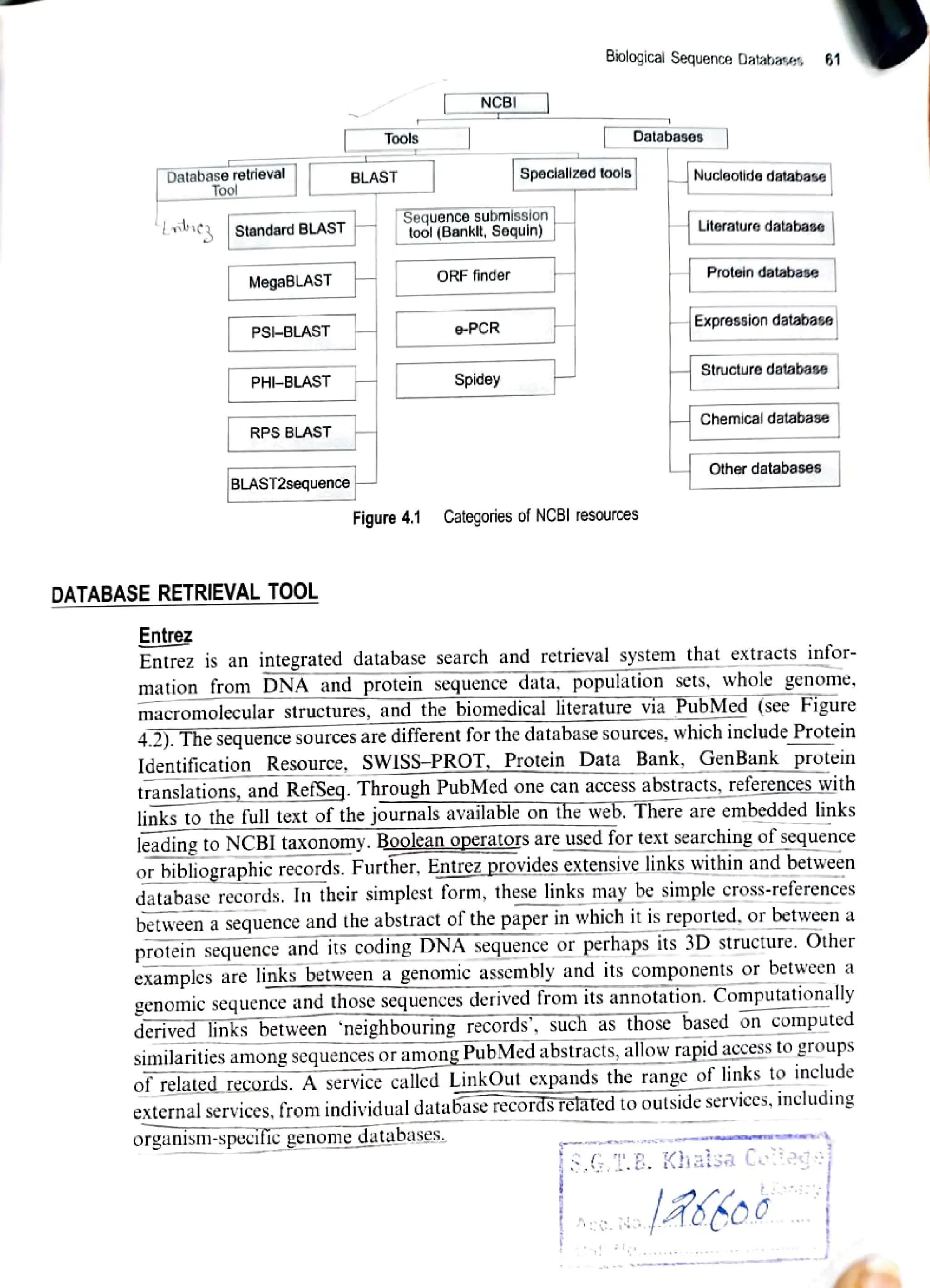 ncbi embl notes bioinformatics unit notes | PDF