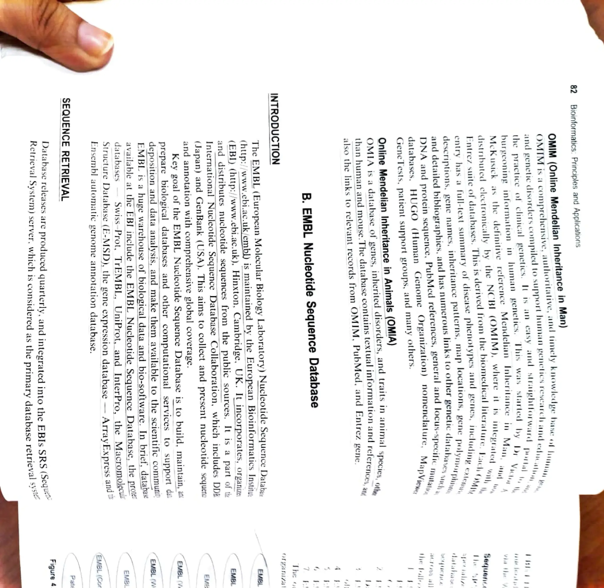 ncbi embl notes bioinformatics unit notes | PDF