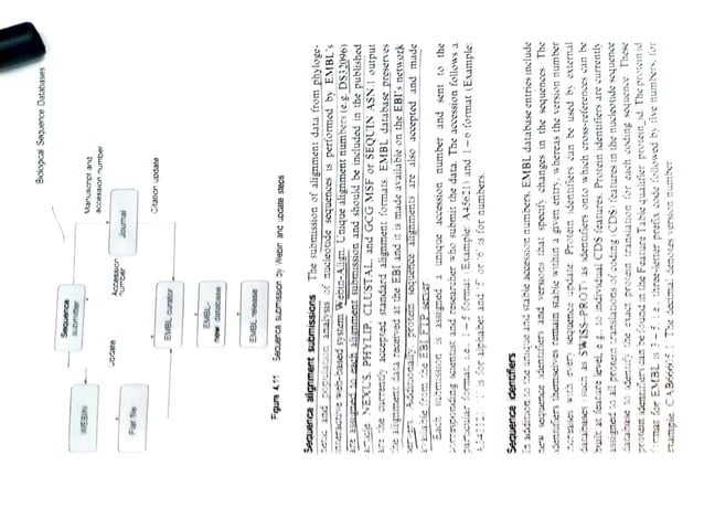 ncbi embl notes bioinformatics unit notes | PDF