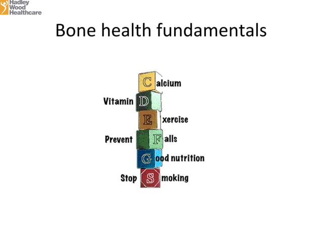 Bone Health, Nutrients & Diet | PPT