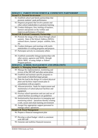 DepEd National Competency-Based Standards for School Heads | PDF