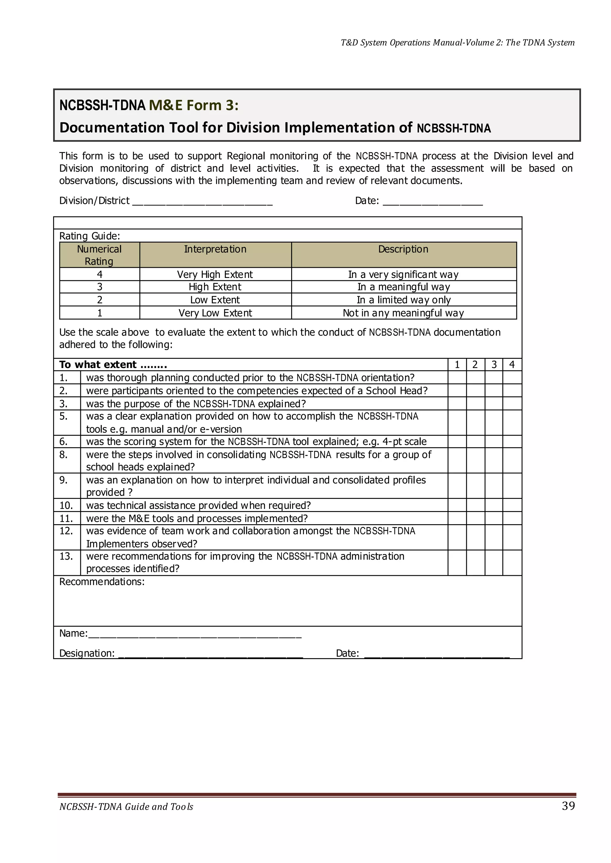 DepEd National Competency-Based Standards for School Heads | PDF