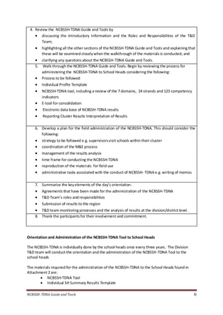 DepEd National Competency-Based Standards for School Heads | PDF