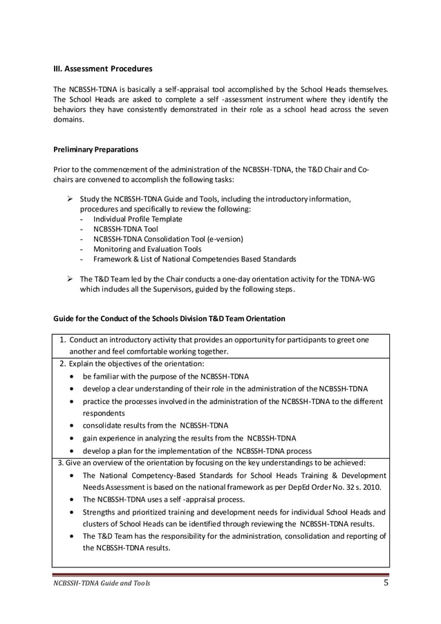DepEd National Competency-Based Standards for School Heads | PDF
