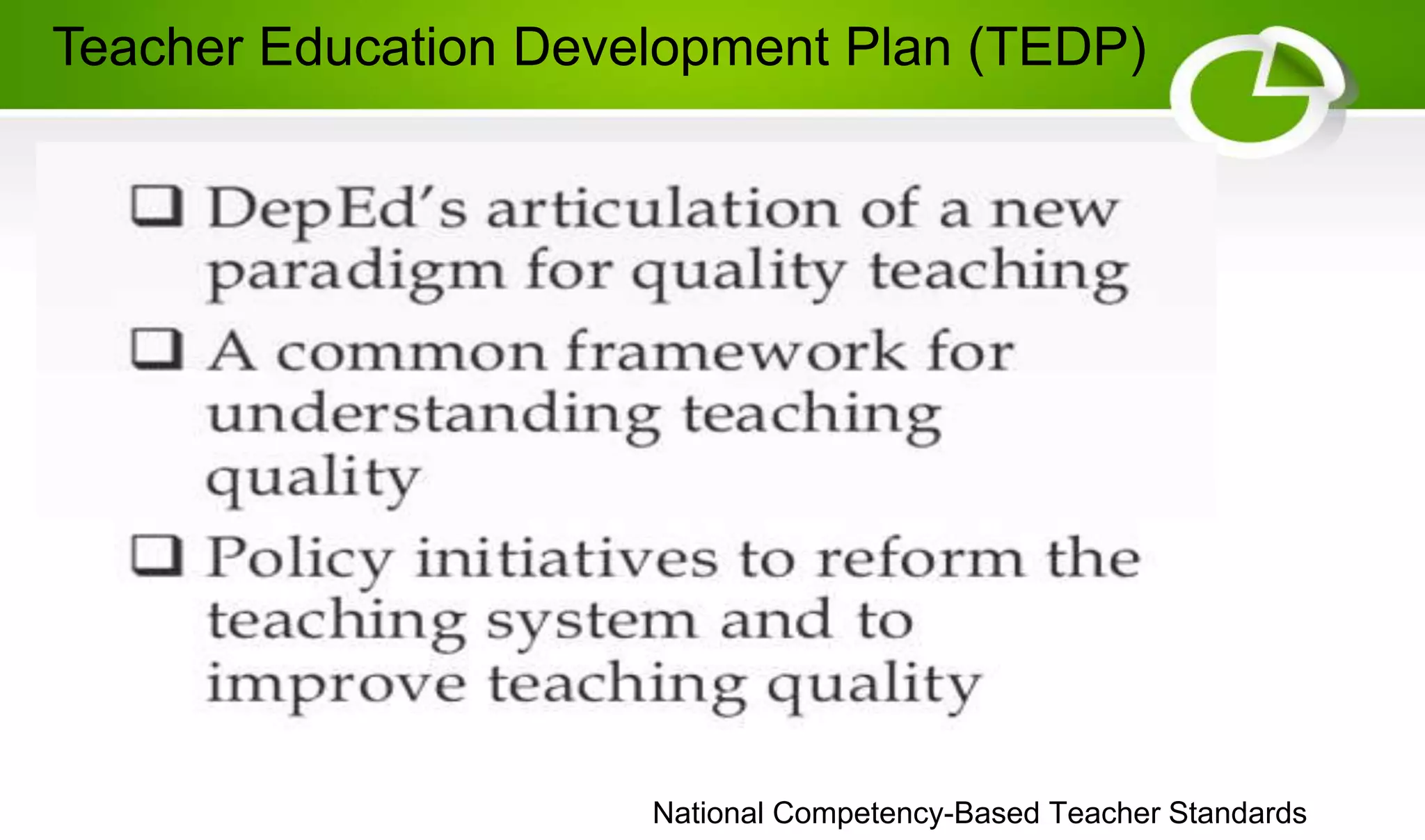 NCBTS (National Competency-Based Teacher Standards) | PPTX