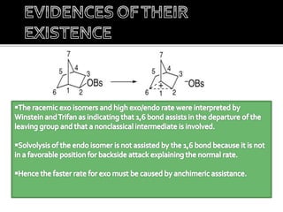 Nonclassical Carbocation | PPTX