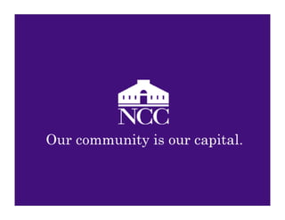 NCC: Community Capital | PPT
