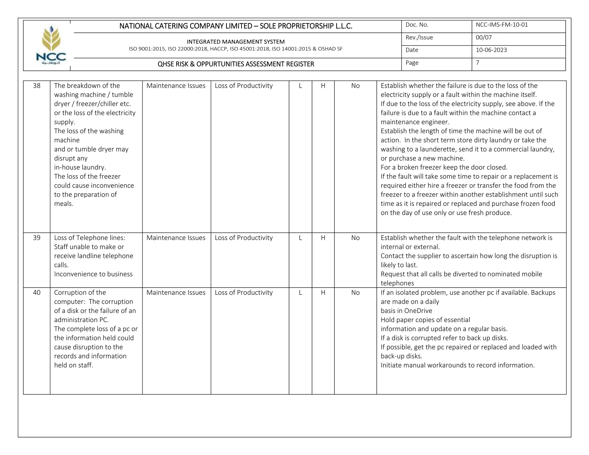 NCC-IMS-FM-10-01 - QHSE Risk & Oppurtunities Assessment Register Is7.0.docx
