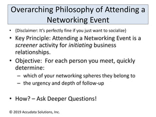 Ncc acrp networking activity 19 jan2019 | PPT